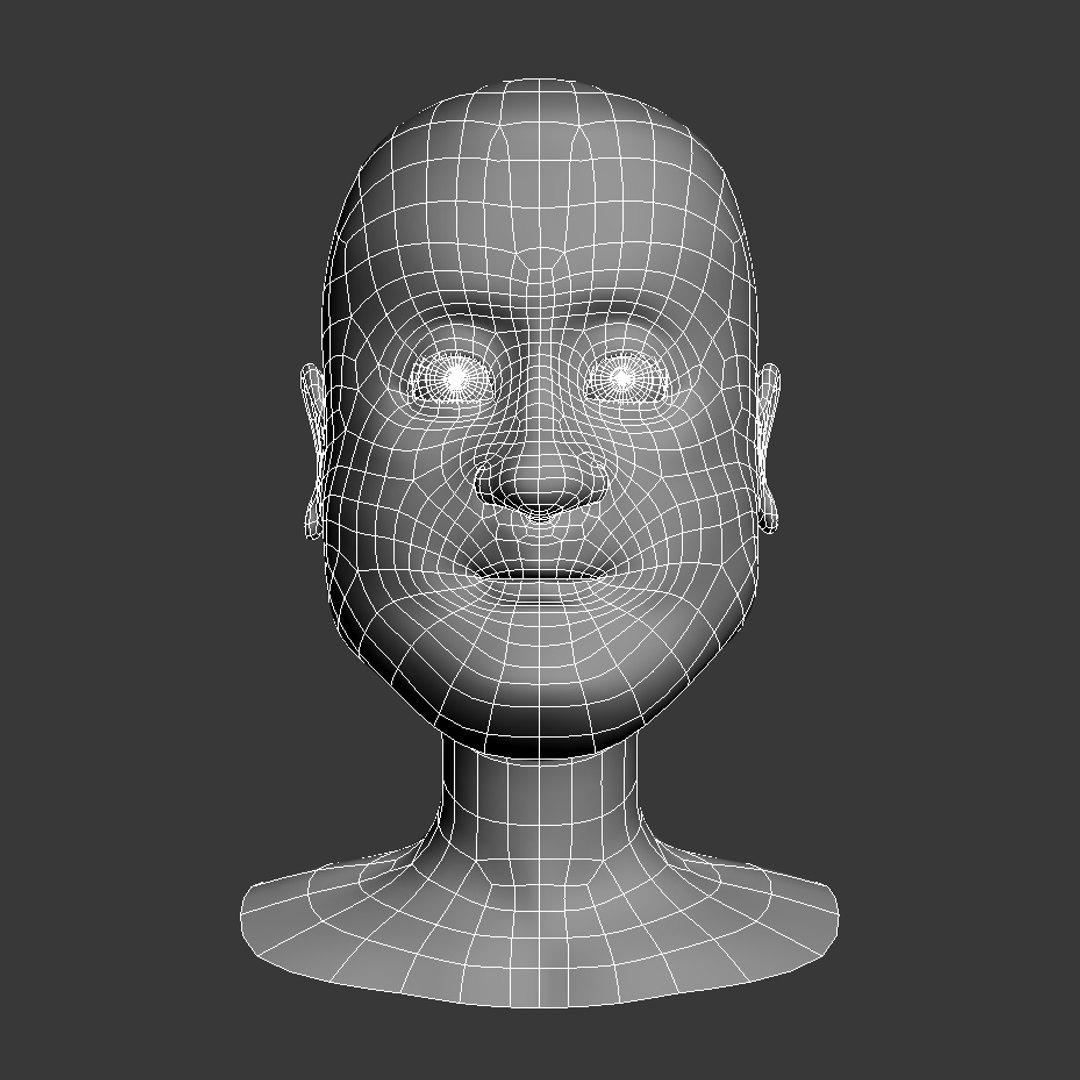 Man Face 3D Model - TurboSquid 1463916