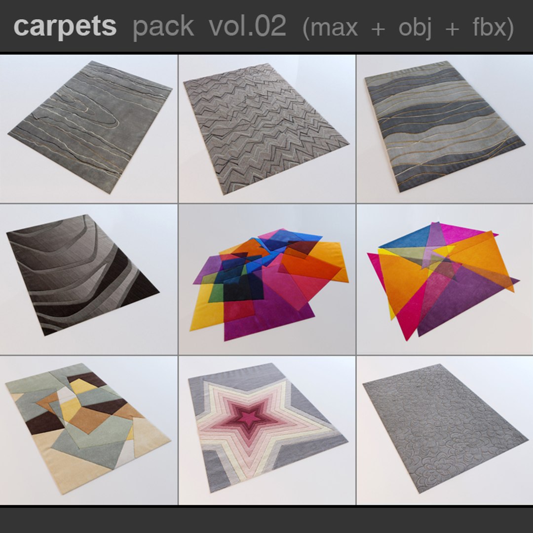 photorealistic carpets 3d max