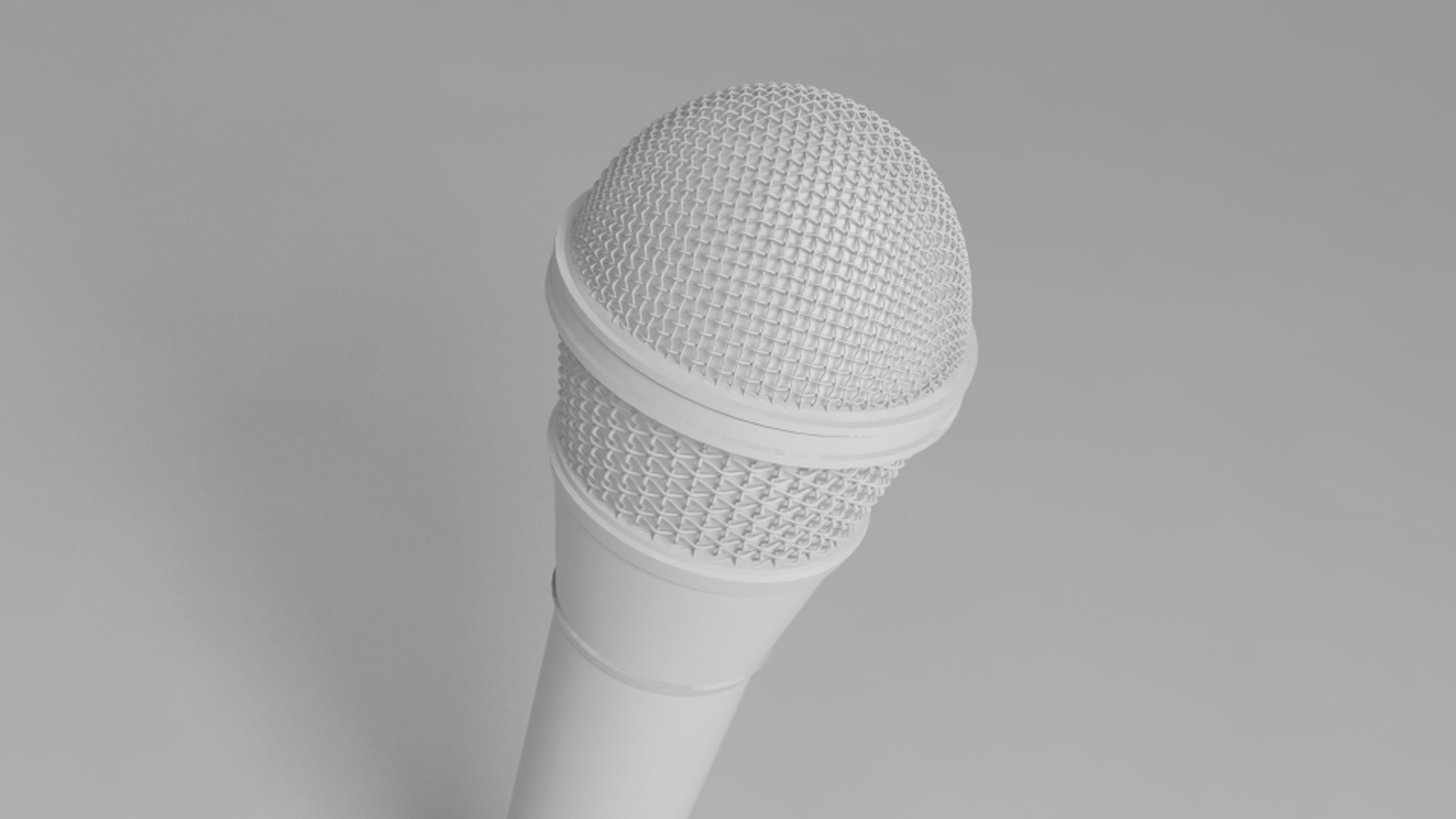 3d Mic Model