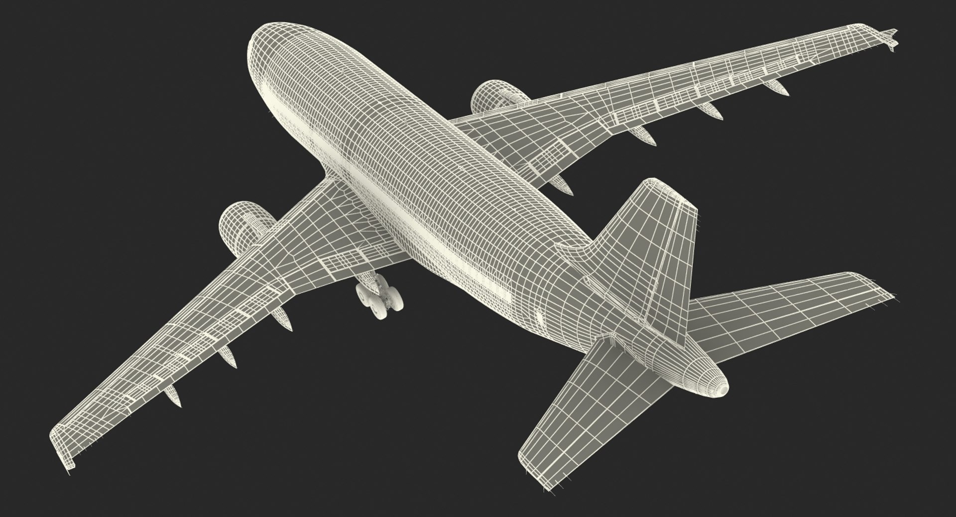 3d model airbus a310 300