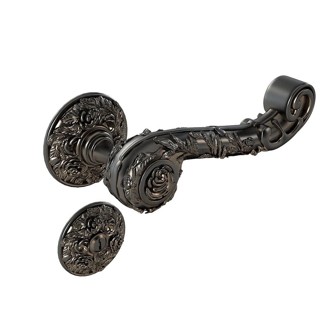 Max Baroque Door Handle