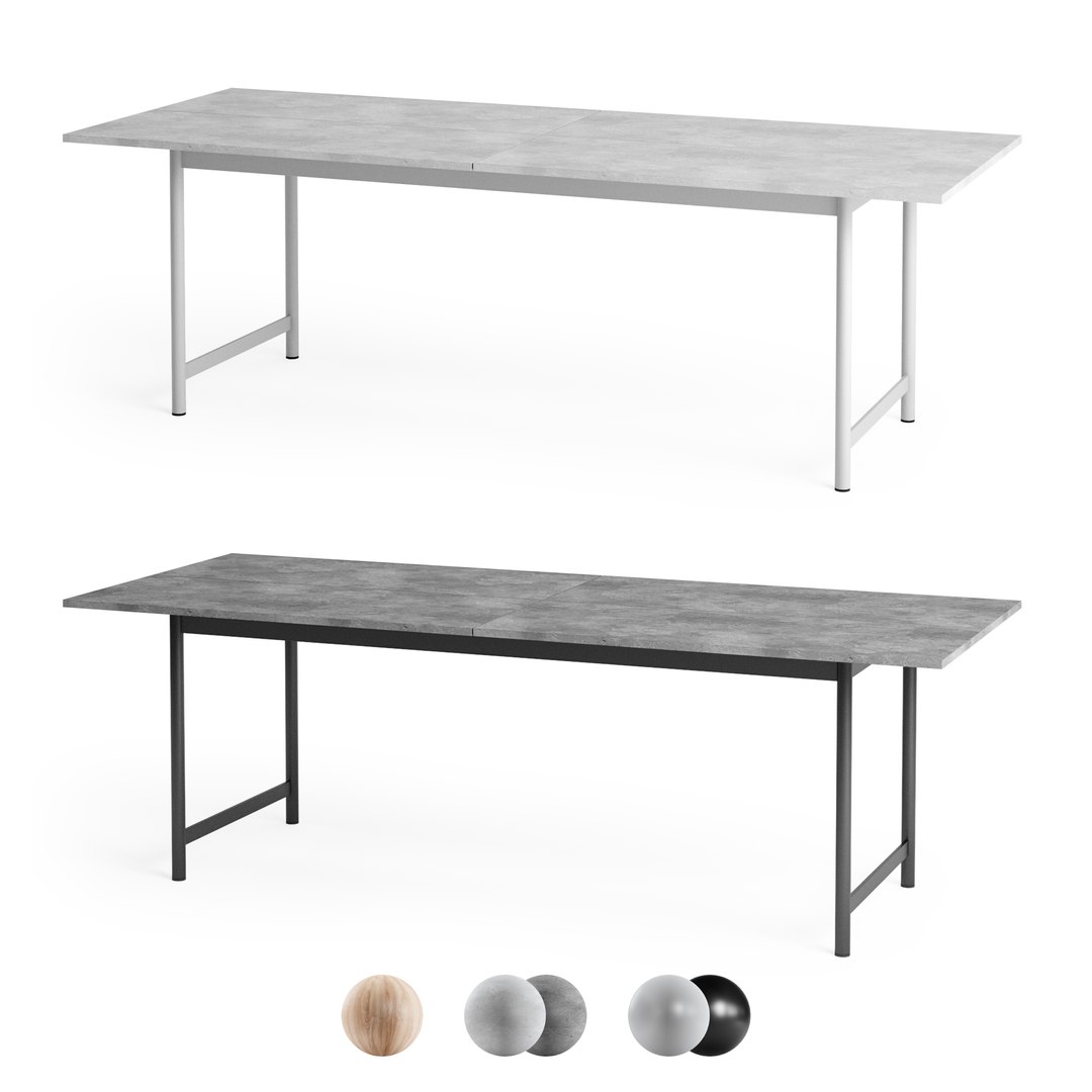 3D Bolia Garden Table Track3 Model - TurboSquid 2146948