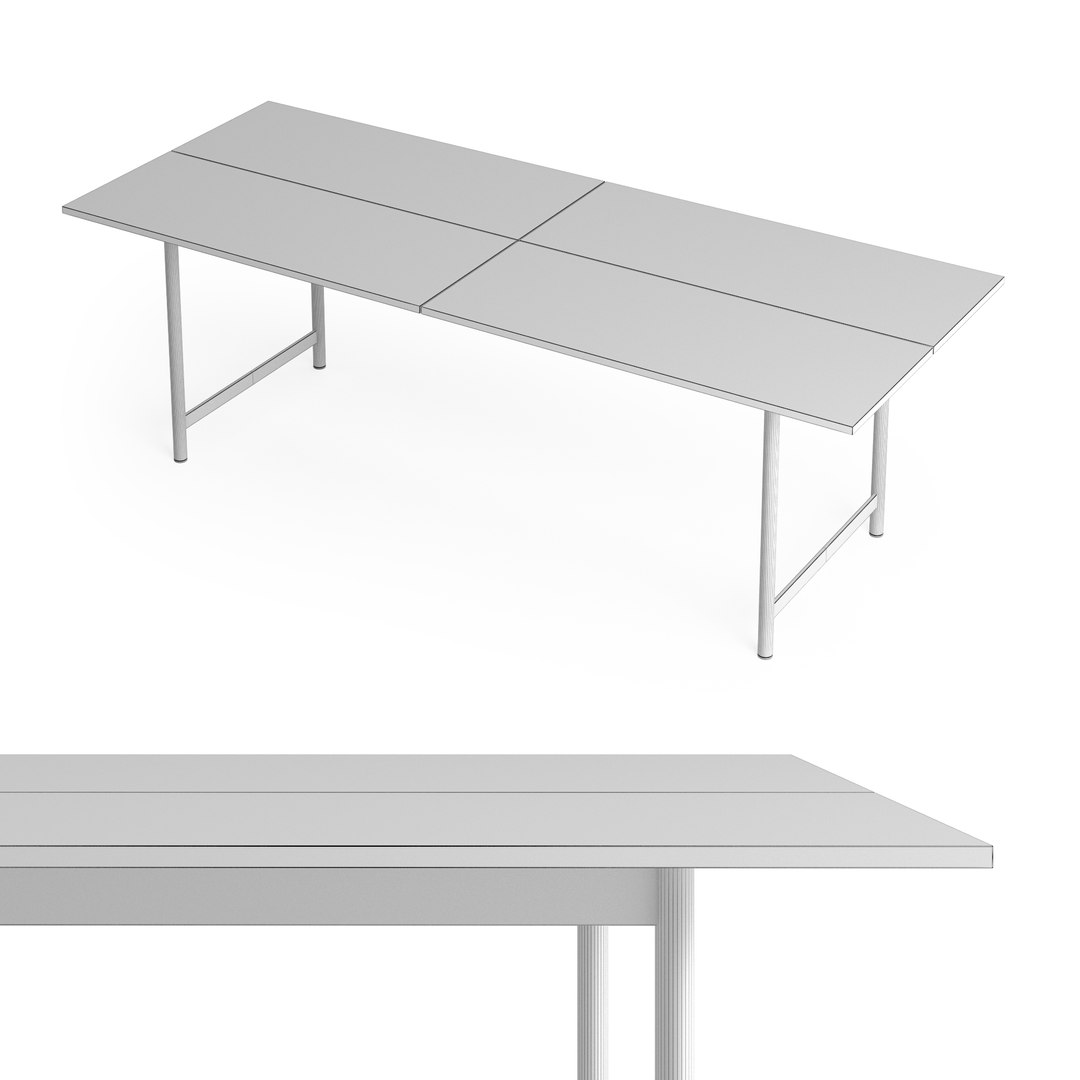 3D Bolia Garden Table Track3 Model - TurboSquid 2146948