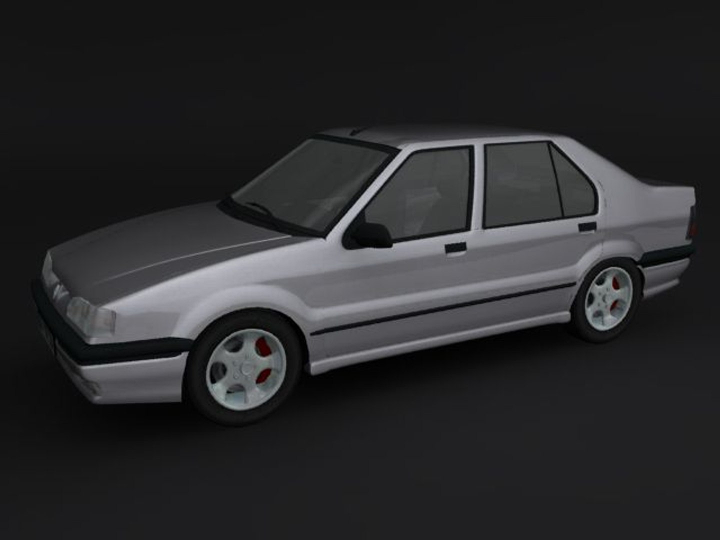 3d renault 19 europa model