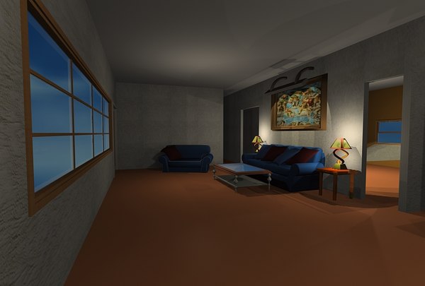 maya basic home interior