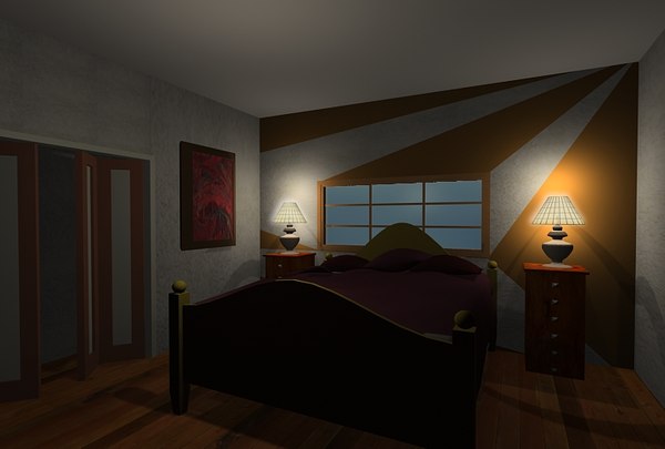 maya basic home interior
