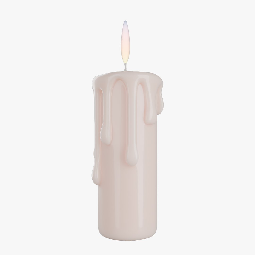 Candle Model - TurboSquid 2283077