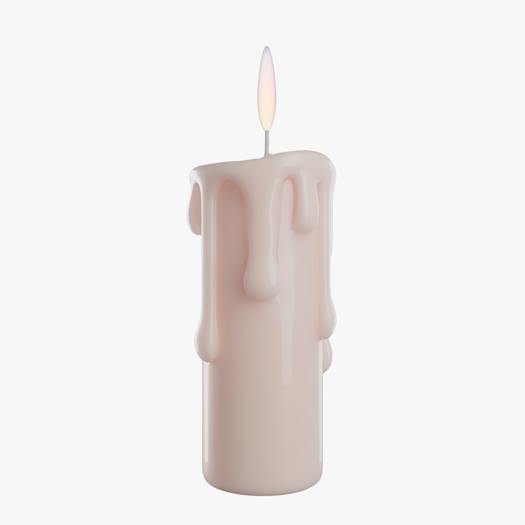 Candle Model - TurboSquid 2283077
