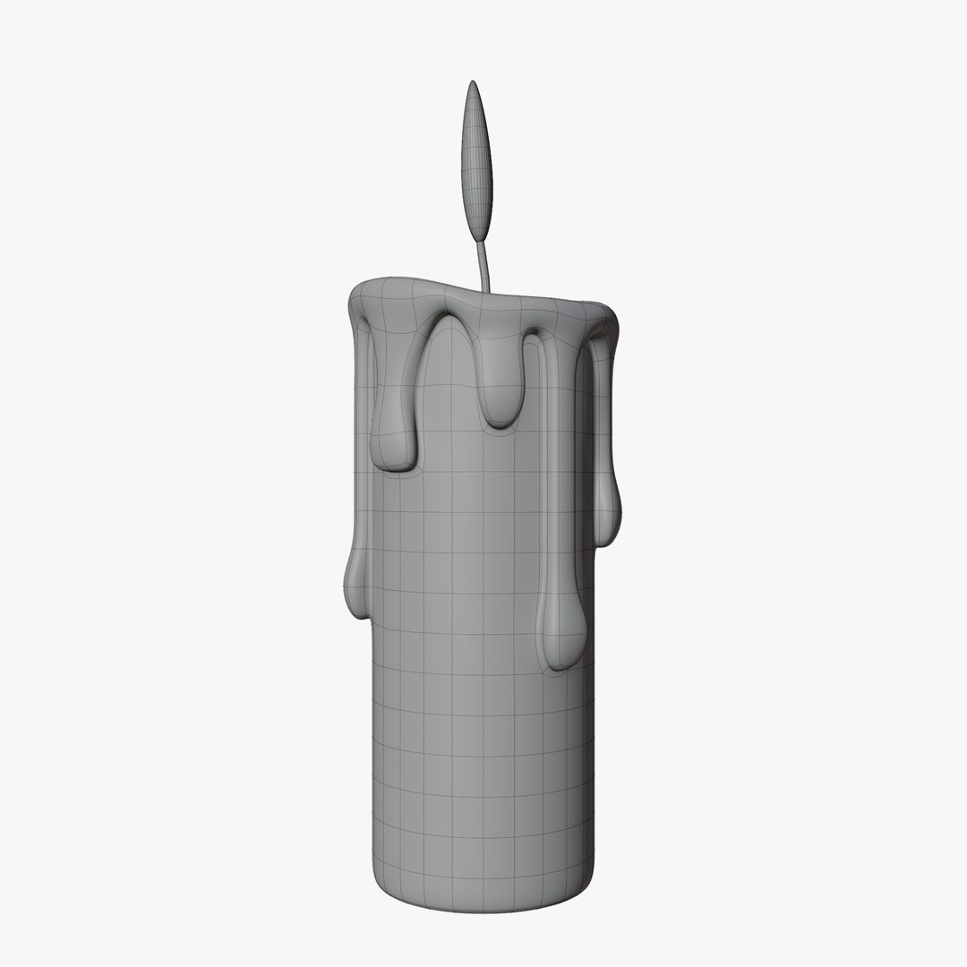 Candle Model - TurboSquid 2283077