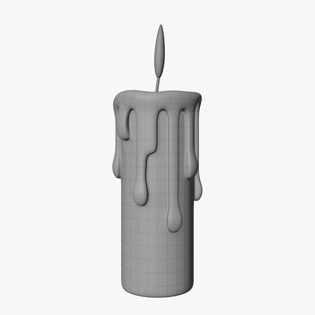 Candle Model - TurboSquid 2283077