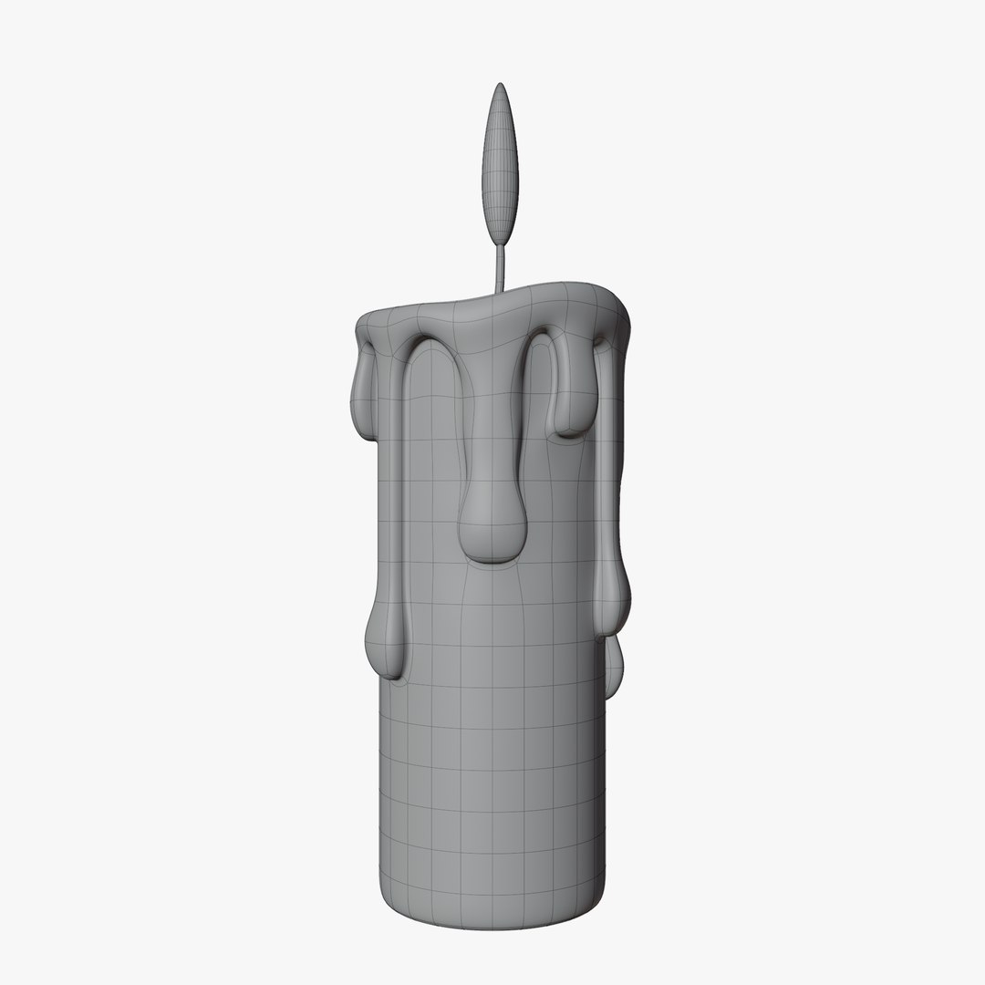 Candle Model - TurboSquid 2283077