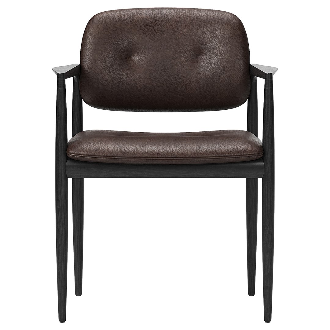 Yoko Dining Chair Minotti 3D Model - TurboSquid 2010113