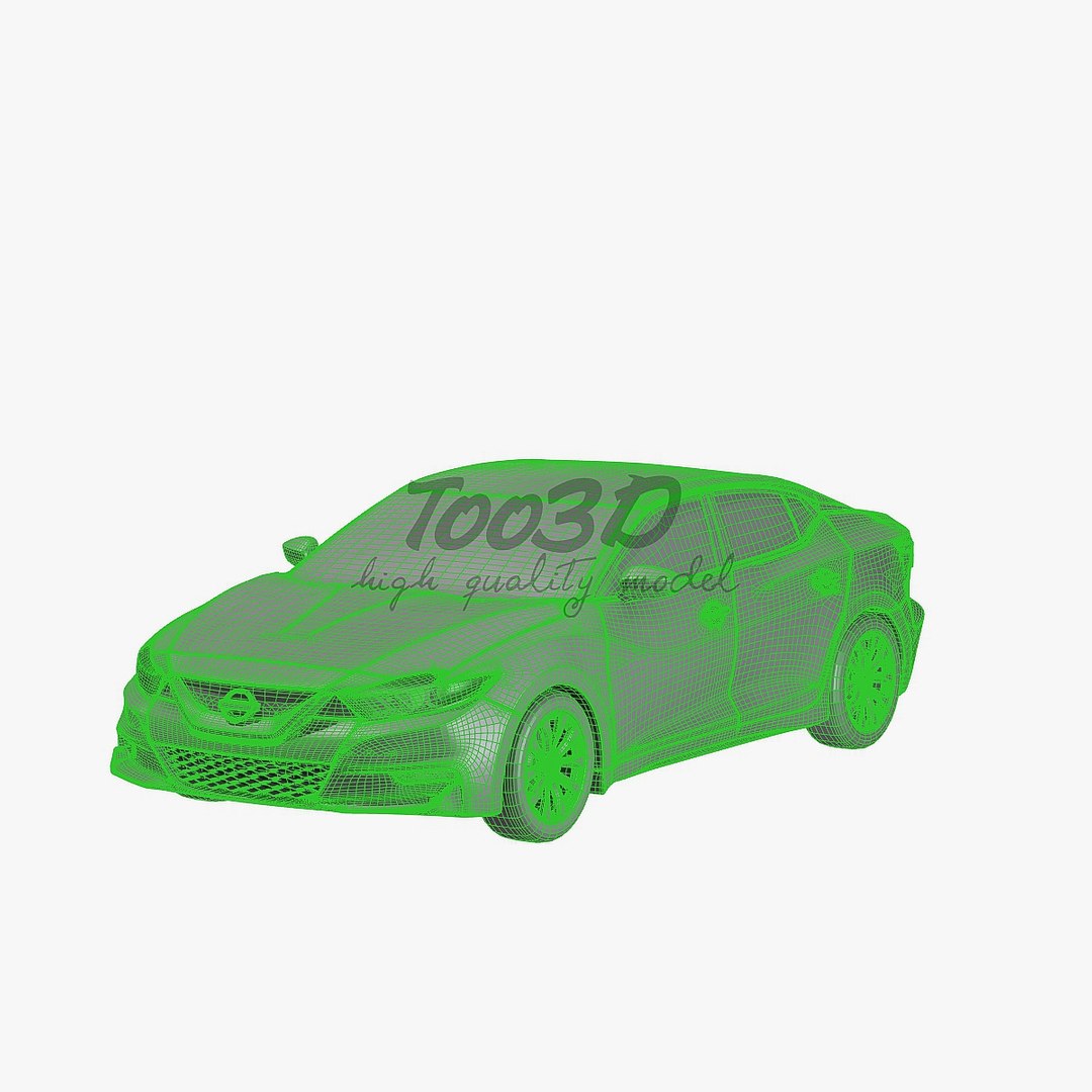 3d Nissan Maxima Model