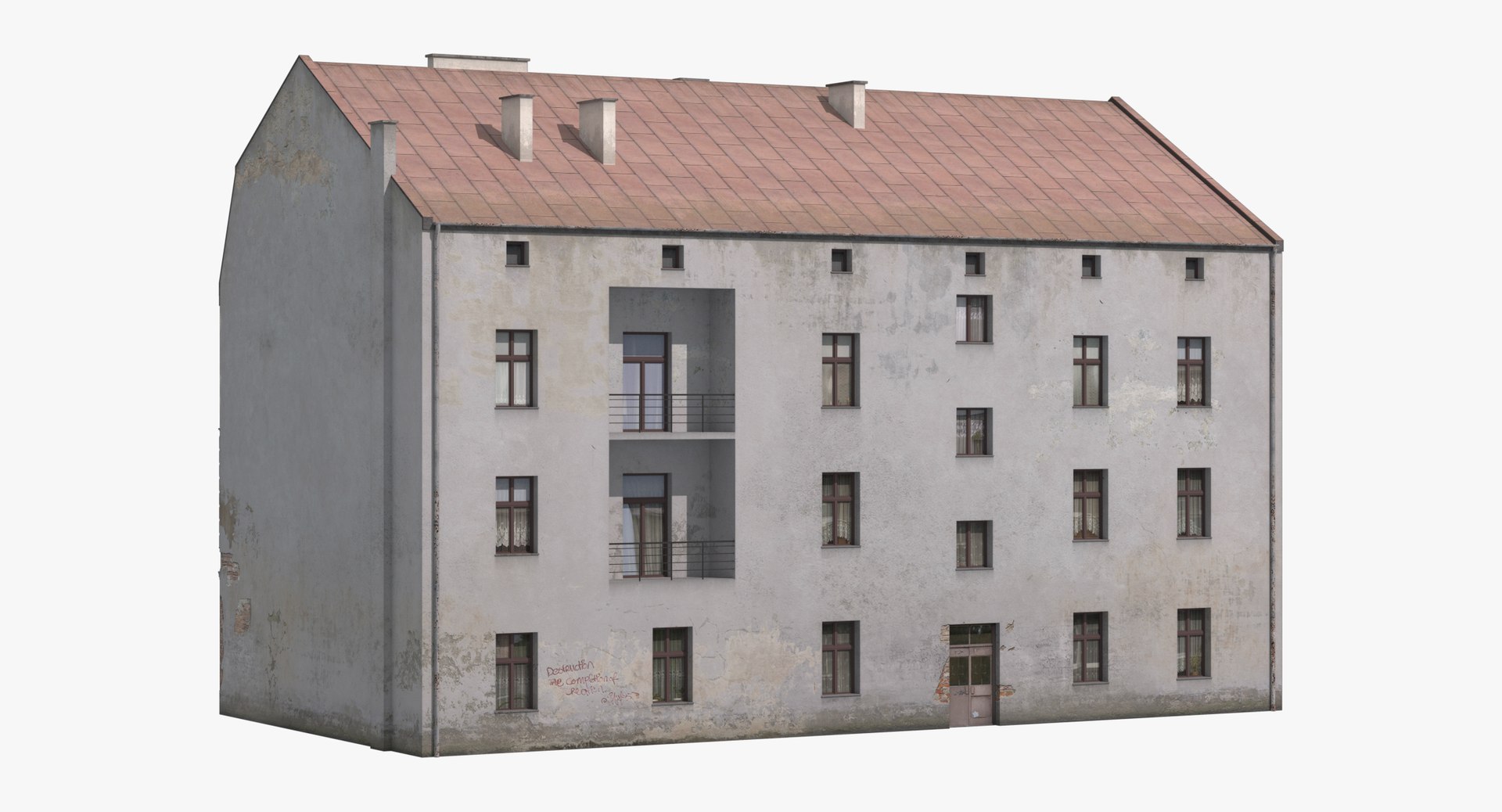 Old Building 3d Max