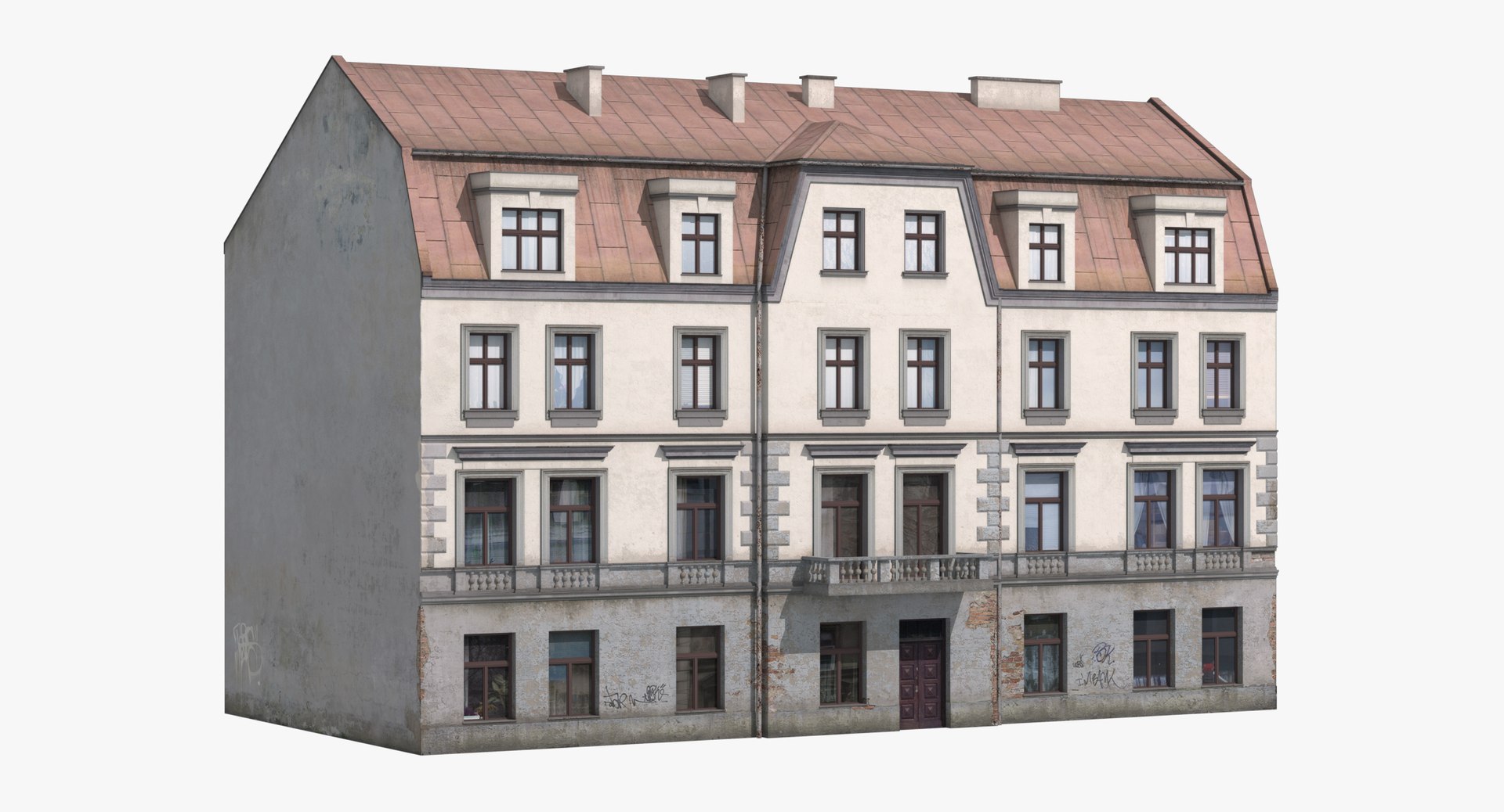 Old Building 3d Max