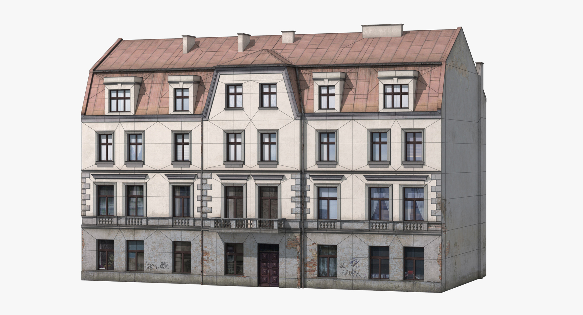 Old Building 3d Max
