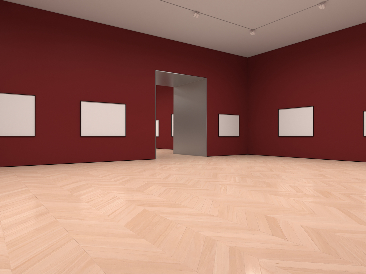 Art gallery 3D model - TurboSquid 1502776