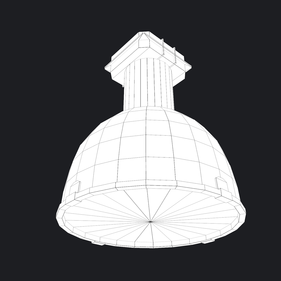 3d Light Fixture 08 Model
