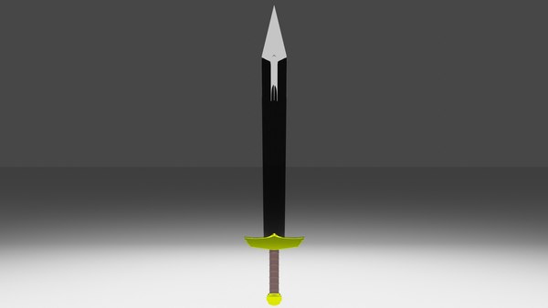 modelo 3d Espada sencilla - TurboSquid 2126043