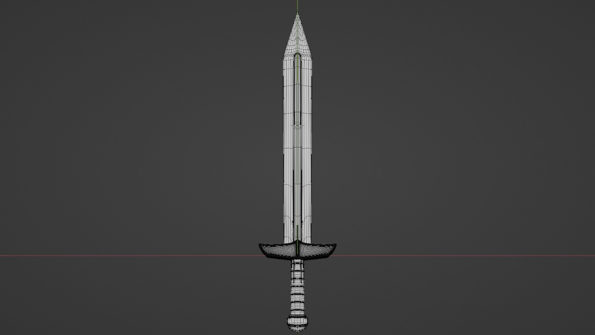 Simple Sword 3D model - TurboSquid 2126043