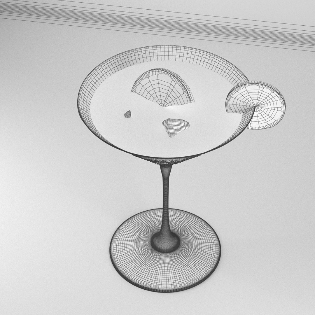 3d Cocktail Realistic
