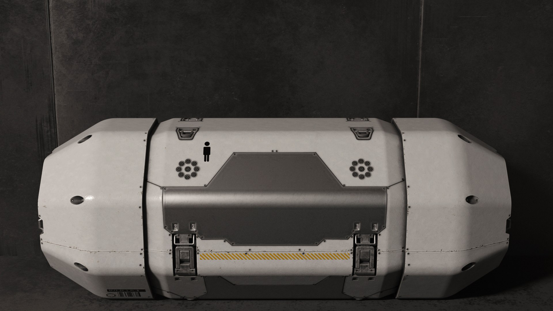 3D Sci Fi Sleep Capsule - TurboSquid 1975664