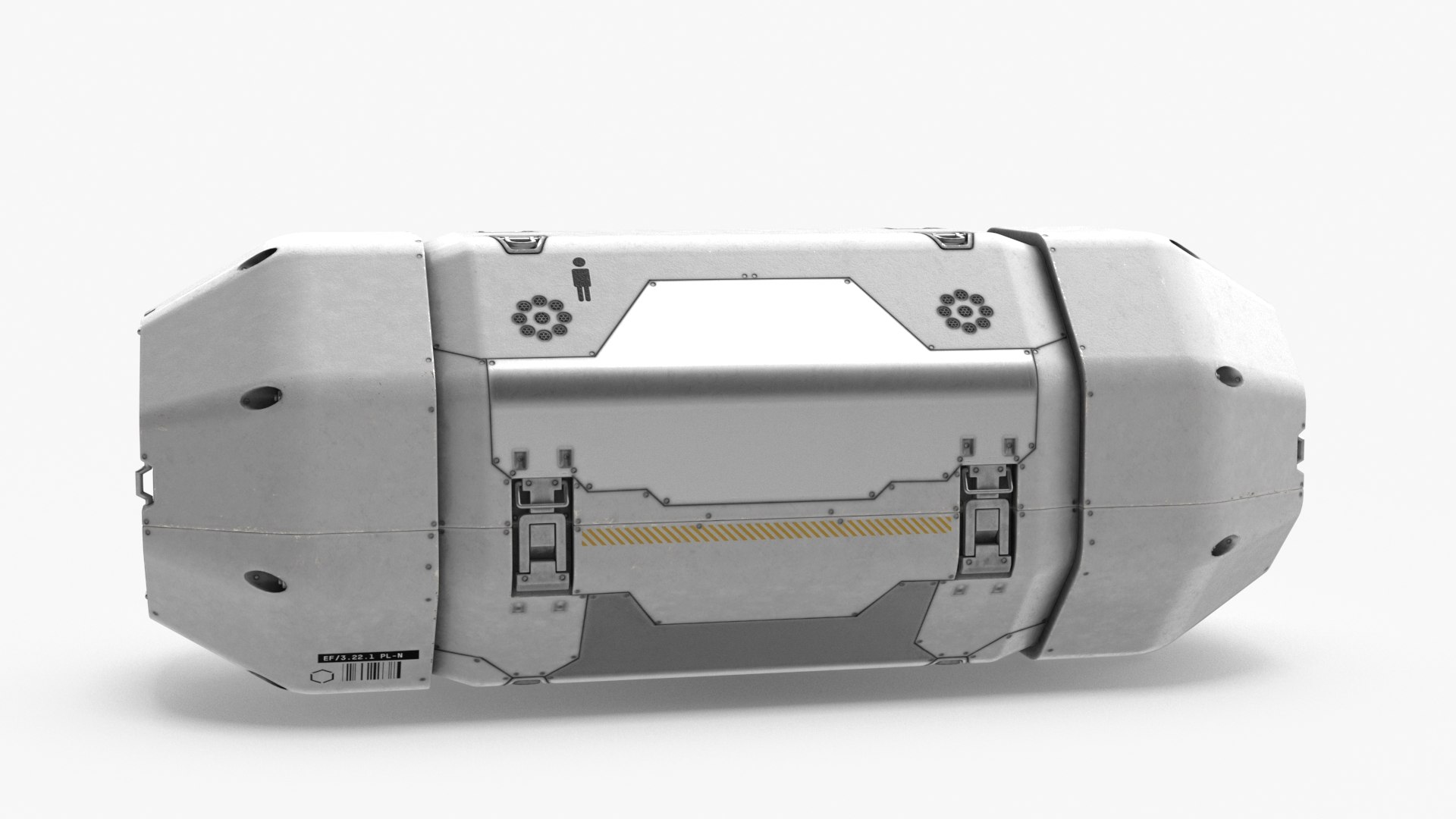 3D Sci Fi Sleep Capsule - TurboSquid 1975664