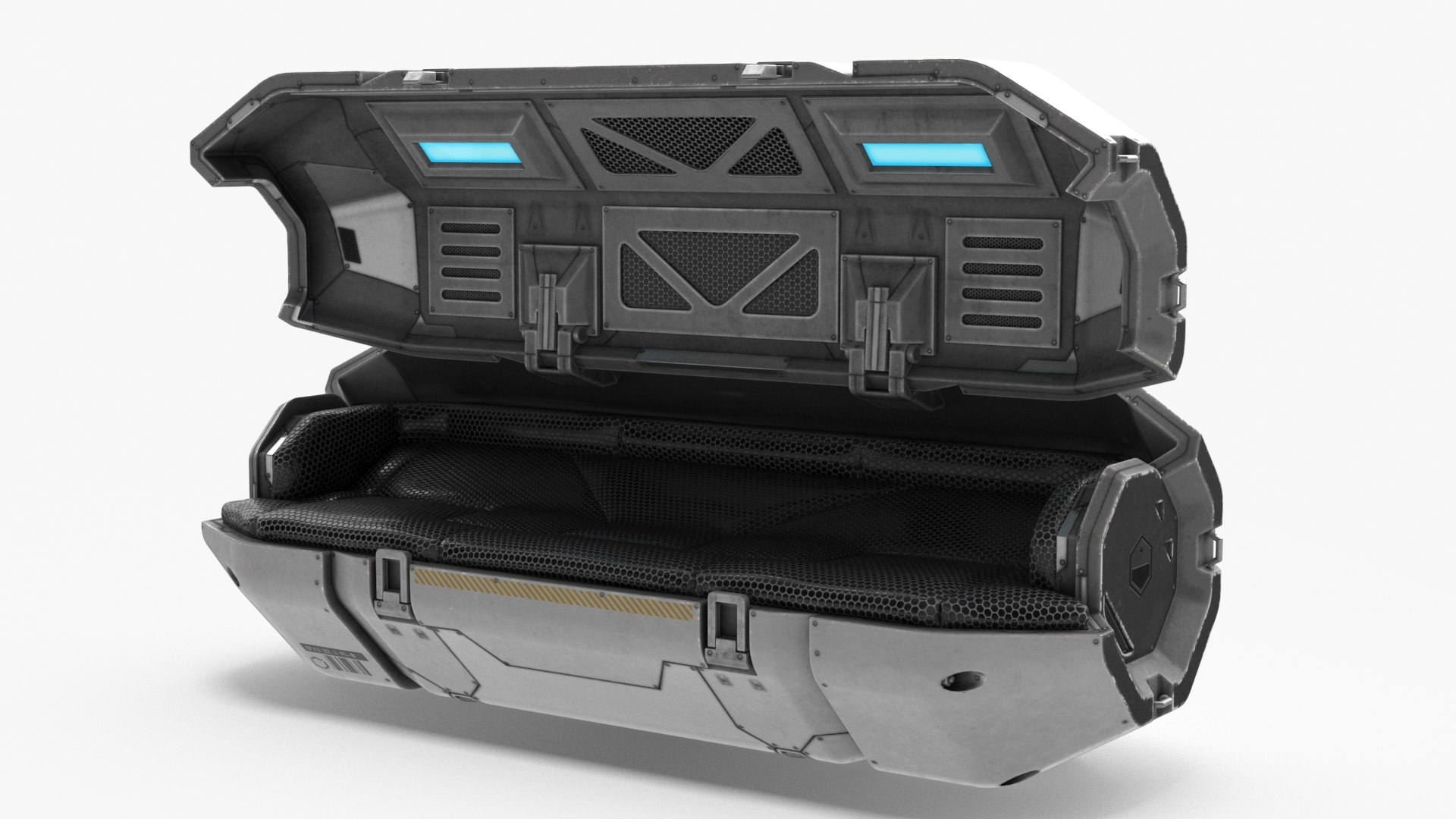 3D Sci Fi Sleep Capsule - TurboSquid 1975664