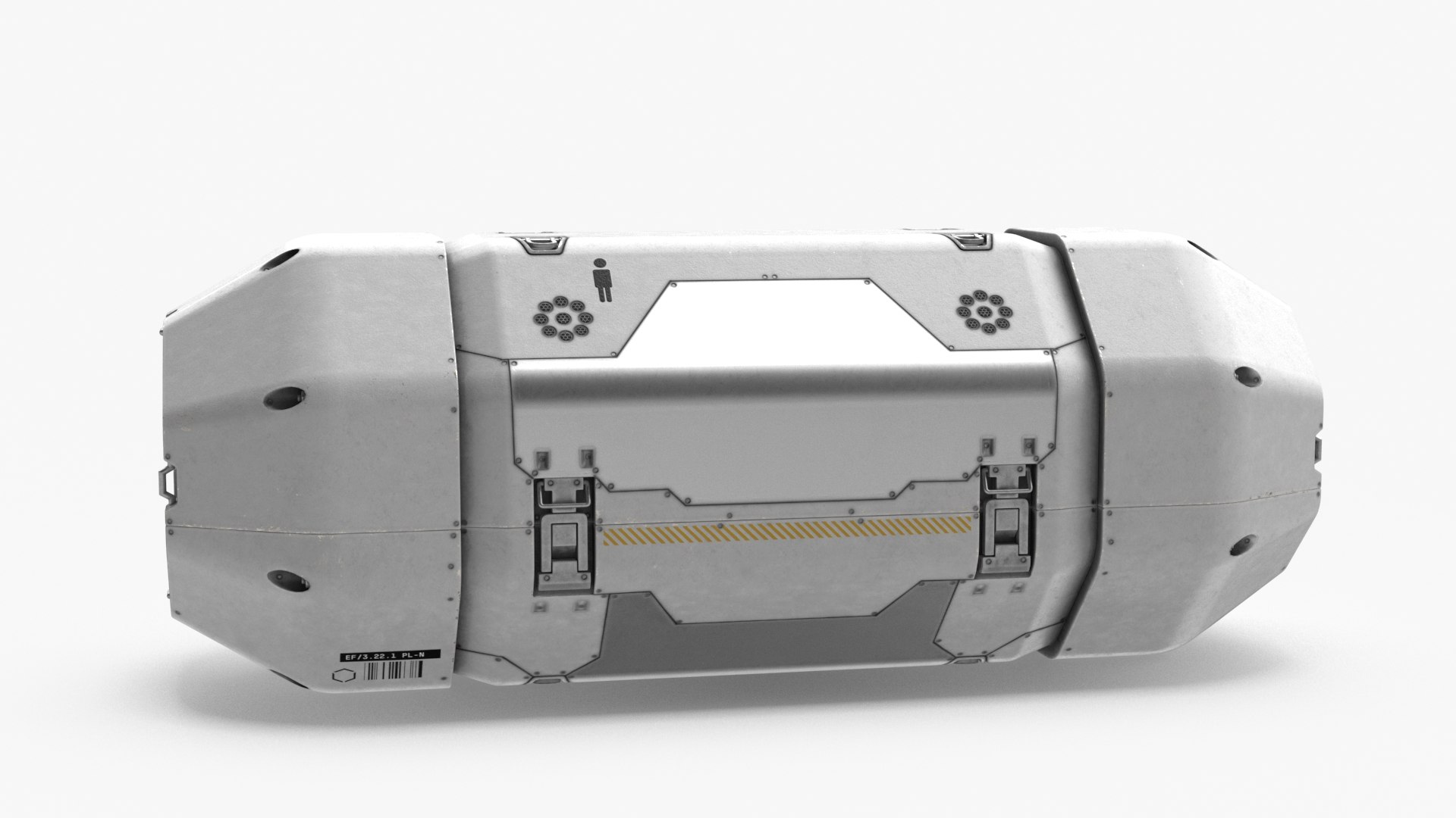 3D Sci Fi Sleep Capsule - TurboSquid 1975664