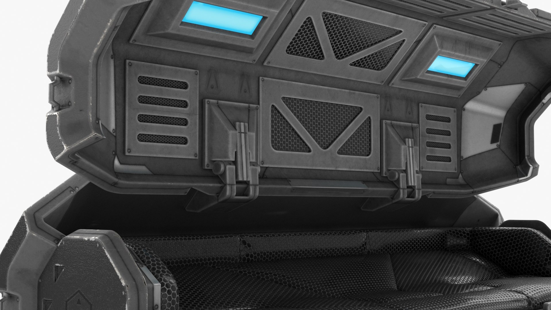 3D Sci Fi Sleep Capsule - TurboSquid 1975664