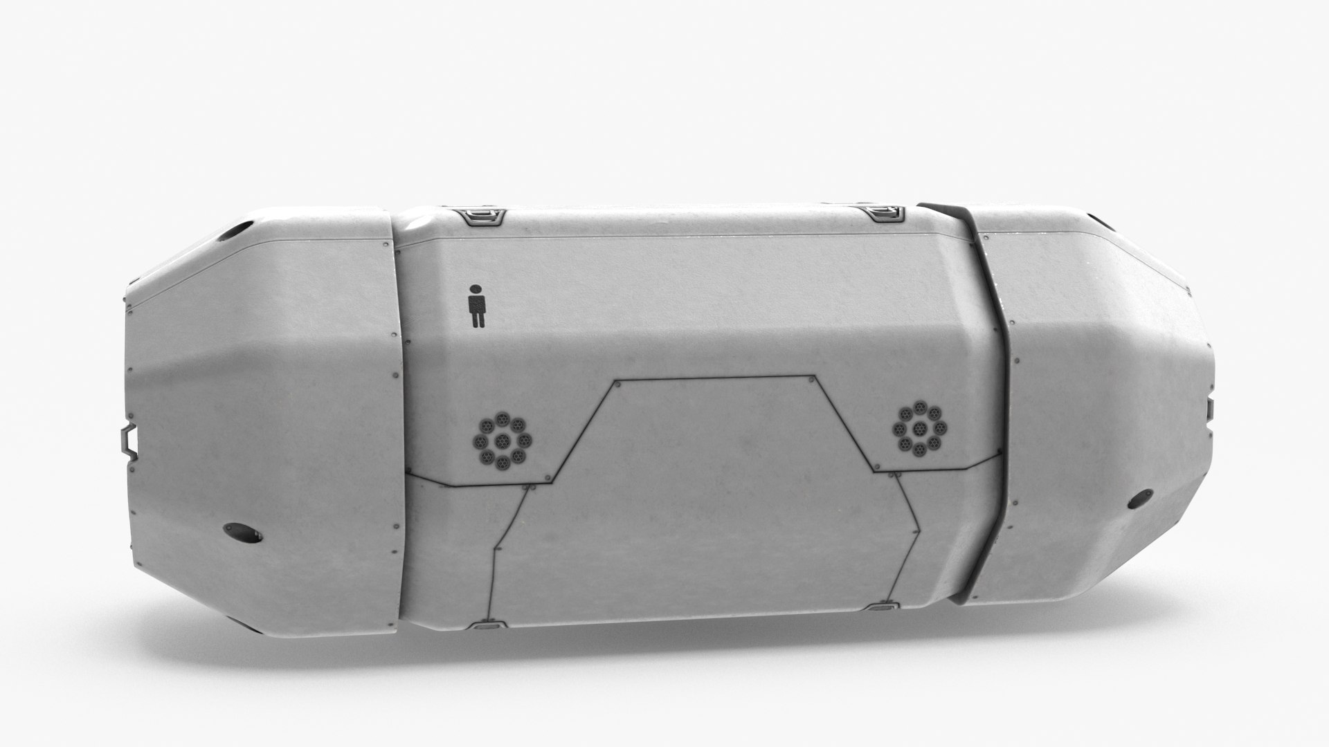 3D Sci Fi Sleep Capsule - TurboSquid 1975664