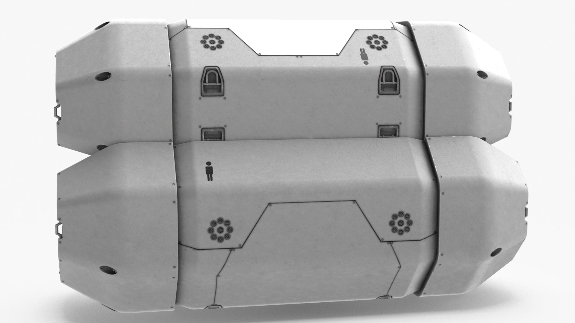 3D Sci Fi Sleep Capsule - TurboSquid 1975664