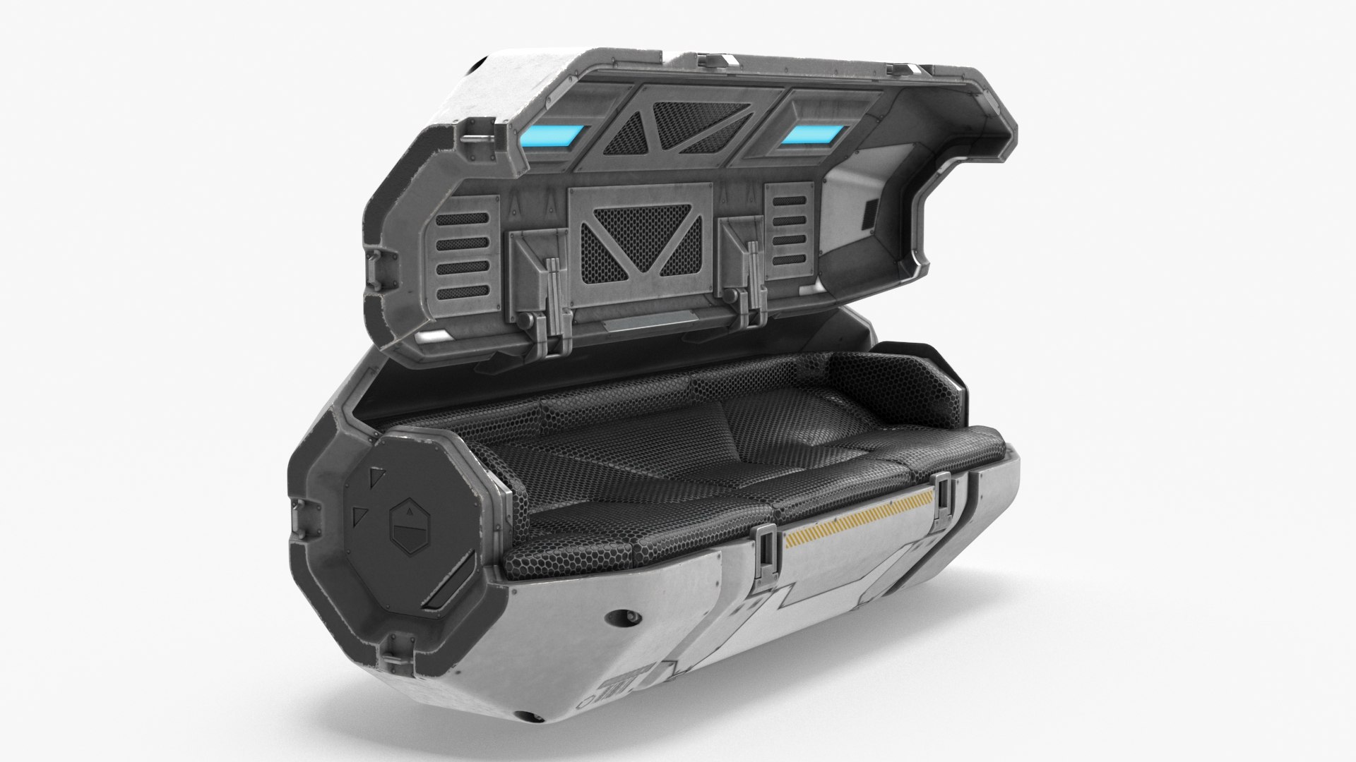 3D Sci Fi Sleep Capsule - TurboSquid 1975664