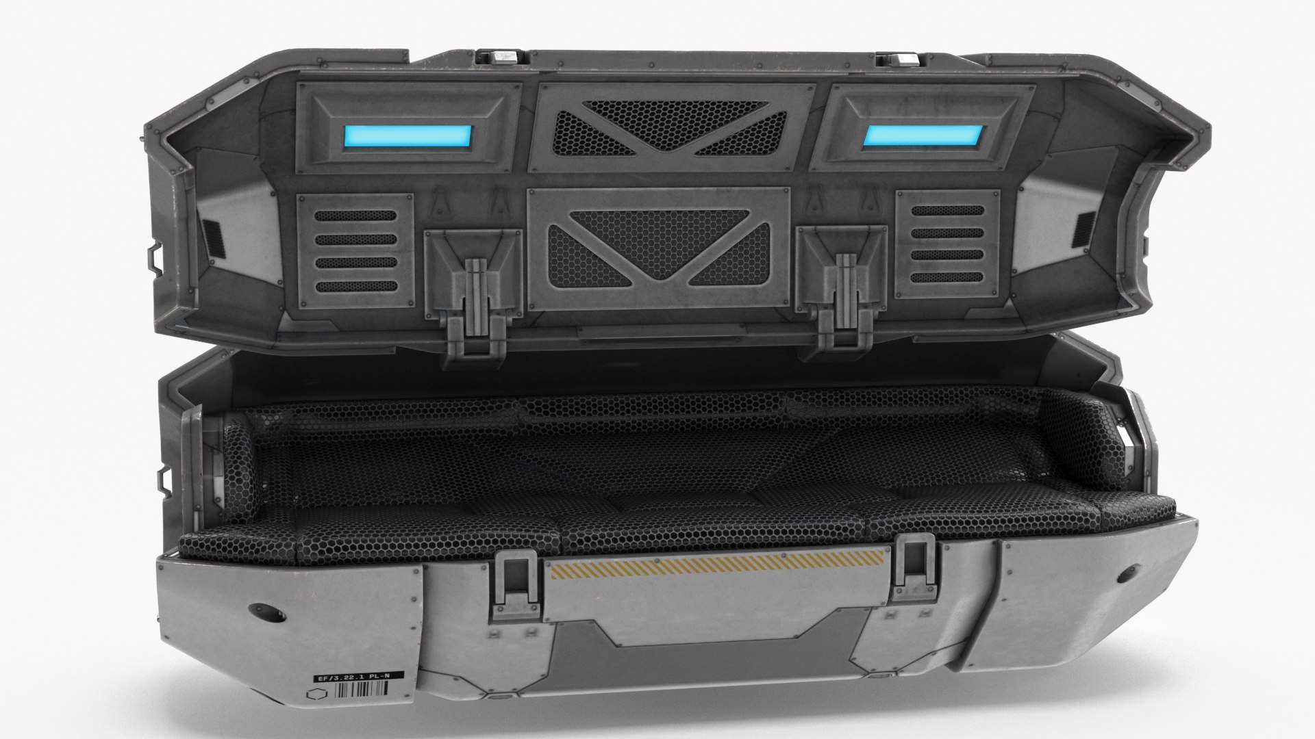 3D Sci Fi Sleep Capsule - TurboSquid 1975664