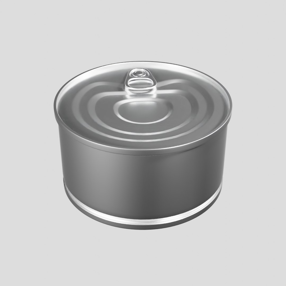 3D Model Realistic Tin - TurboSquid 1616759