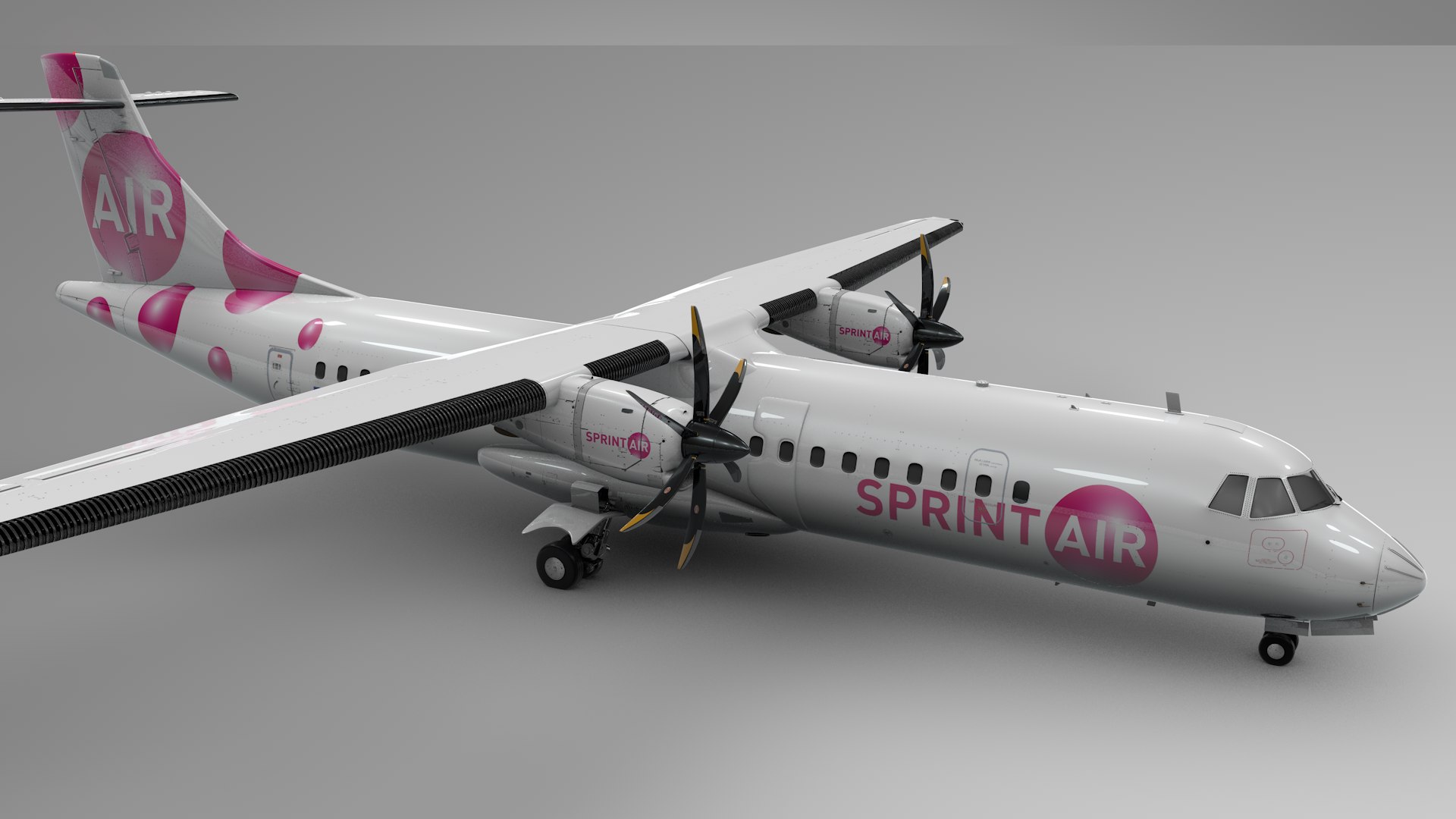 3D model ATR 72 SPRINT AIR L2023 - TurboSquid 2096094