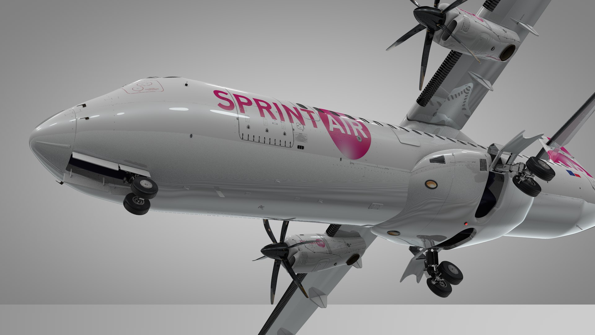 3D model ATR 72 SPRINT AIR L2023 - TurboSquid 2096094
