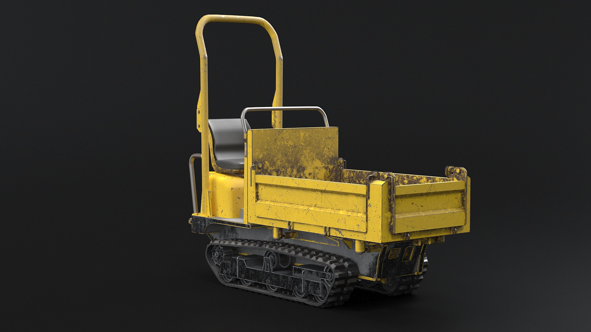 3D Used Small Tracked Carrier - TurboSquid 1998768