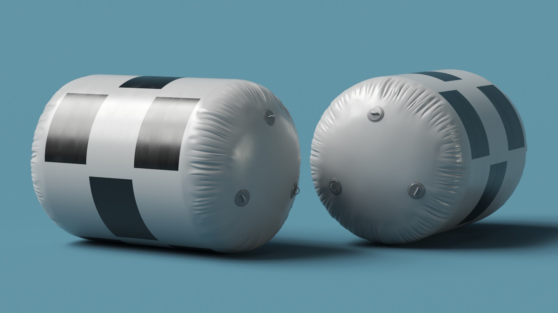 3D Floating Inflatable Marker Buoy For Water Sport Square Black ...