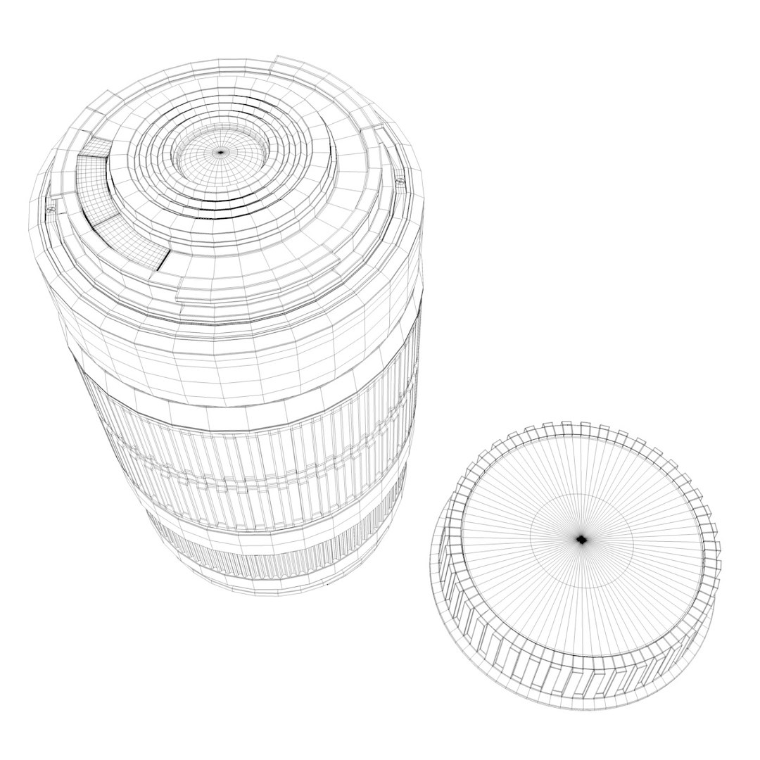 Camera Lens 3d Model