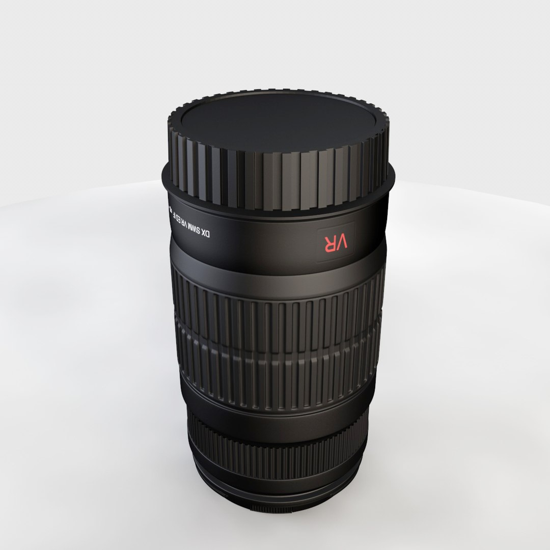 Camera Lens 3d Model