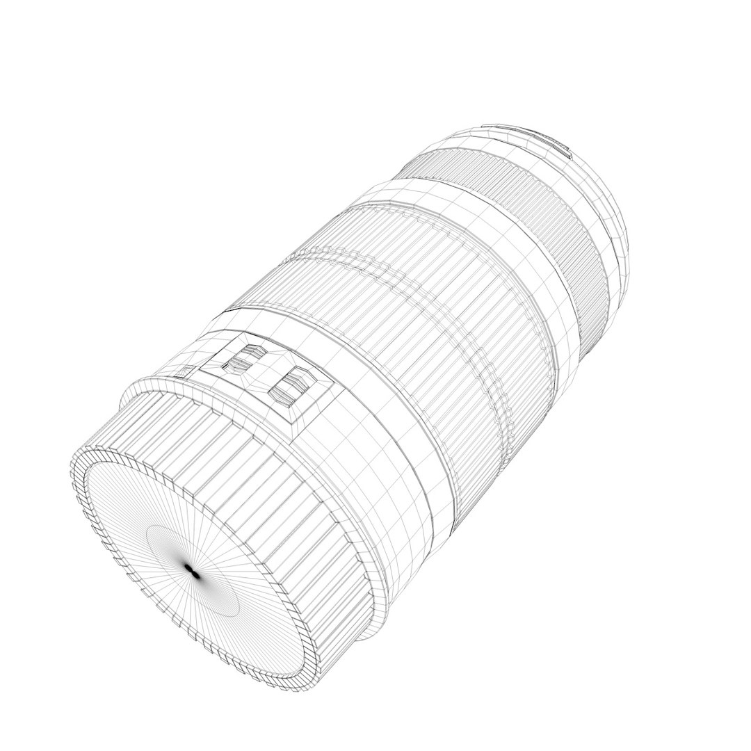 Camera Lens 3d Model