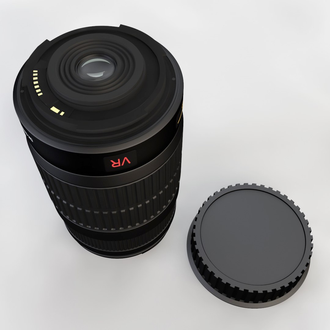 Camera Lens 3d Model