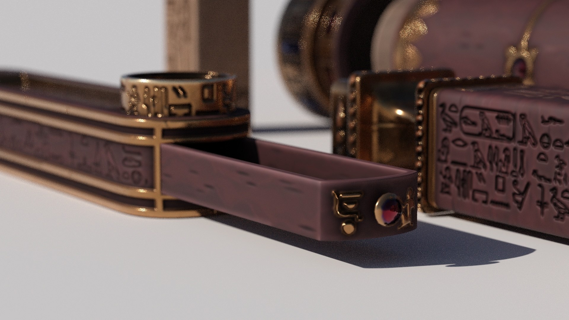 3D OB 02 Egyptian Necromancer Kit - Containers 02 Model - TurboSquid ...