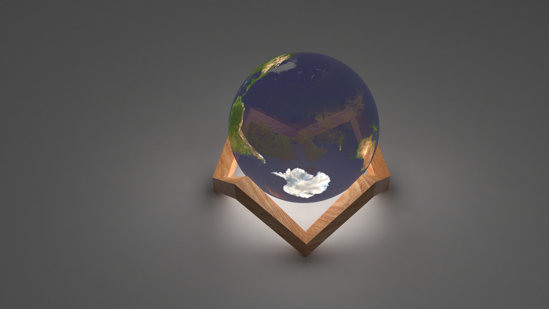 Earth Lamp 3D Model - TurboSquid 1907714