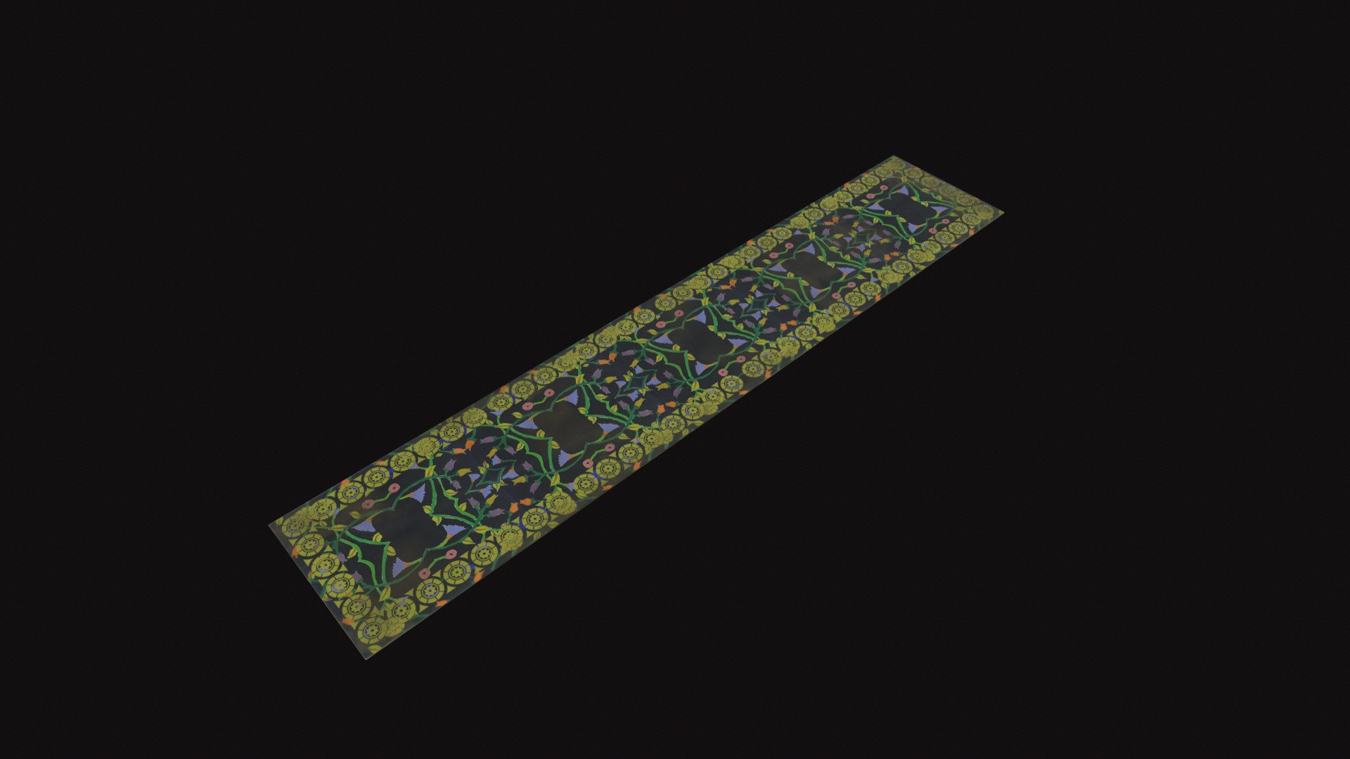 Medieval Carpet V9 Model - TurboSquid 2306530