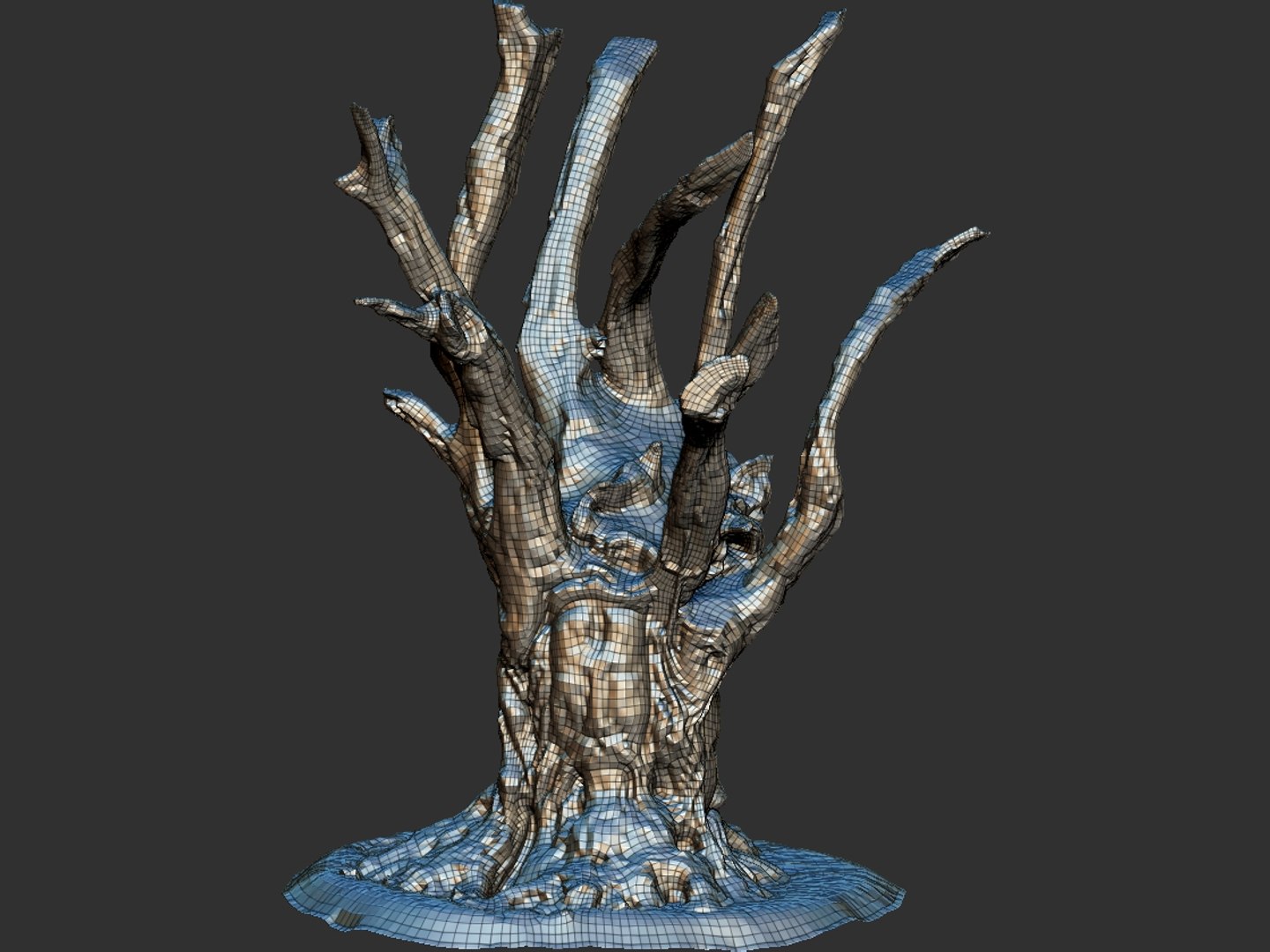 3D Model Mystical Tree Druid Forest - TurboSquid 2061938