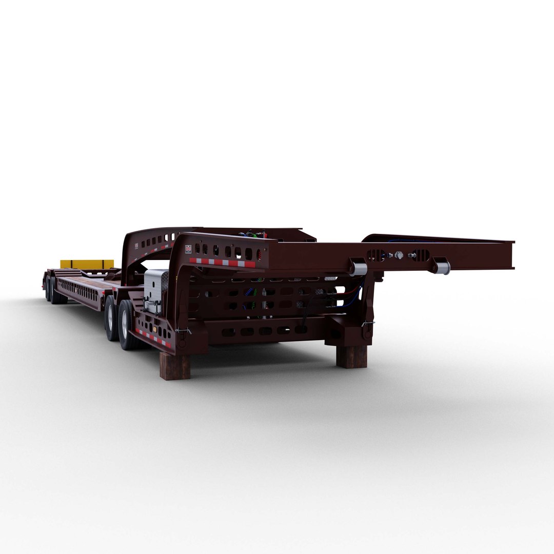 3D Murray LoadMaster Lowboy Set - TurboSquid 1956063