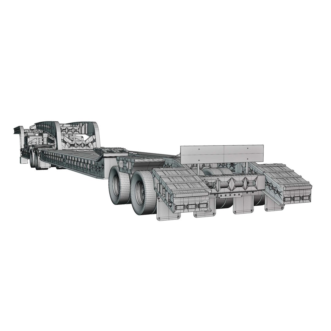 3D Murray LoadMaster Lowboy Set - TurboSquid 1956063