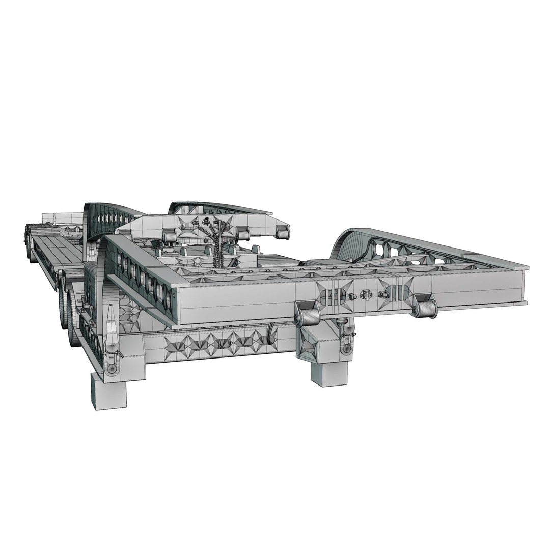 3D Murray LoadMaster Lowboy Set - TurboSquid 1956063
